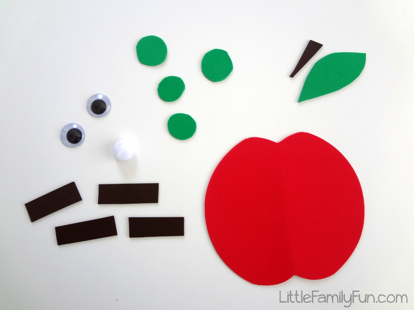 Little Family Fun: Apple Buddy - Back to School Craft for Kids!