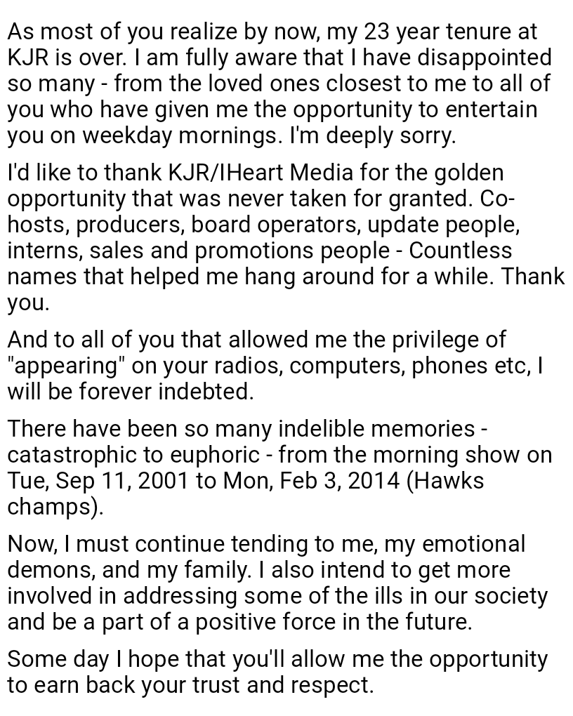 Mitch Levy Announces his Departure from KJR After 23 Years - Puget ...