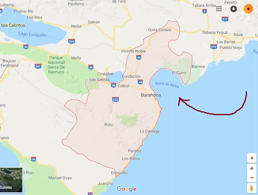 Ningún lugar está lejos... en RD: Algo sobre la bahía de Neiba