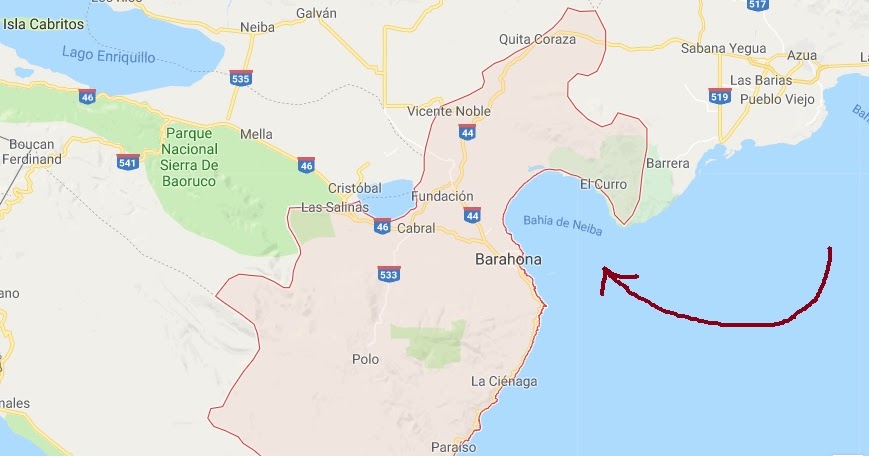 Ningún lugar está lejos... en RD: Algo sobre la bahía de Neiba