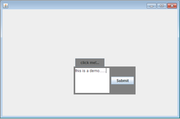 Its All About Java Jform Fill The Form With Style
