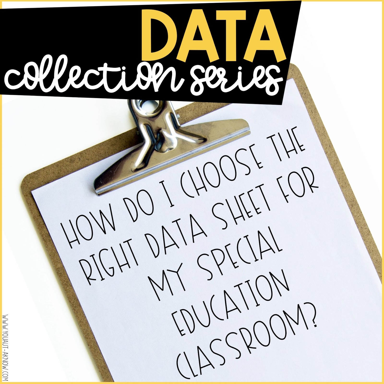 Data Collection Series: Choosing the right data sheets - You Aut-A Know