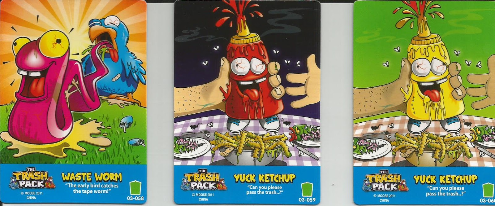 GeoBloxJF: The Trash Pack Trading Card Collection 1 03-031 - 03-060