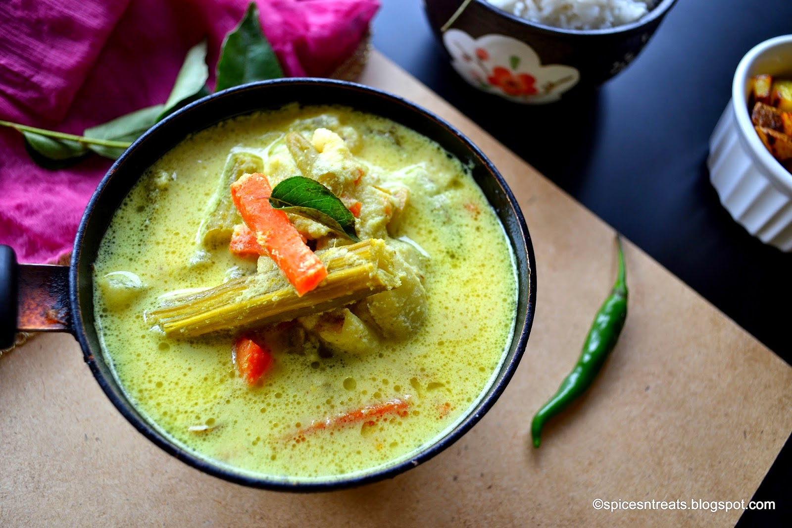 Spices and Treats: Avial | Kerala special yogurt based curry