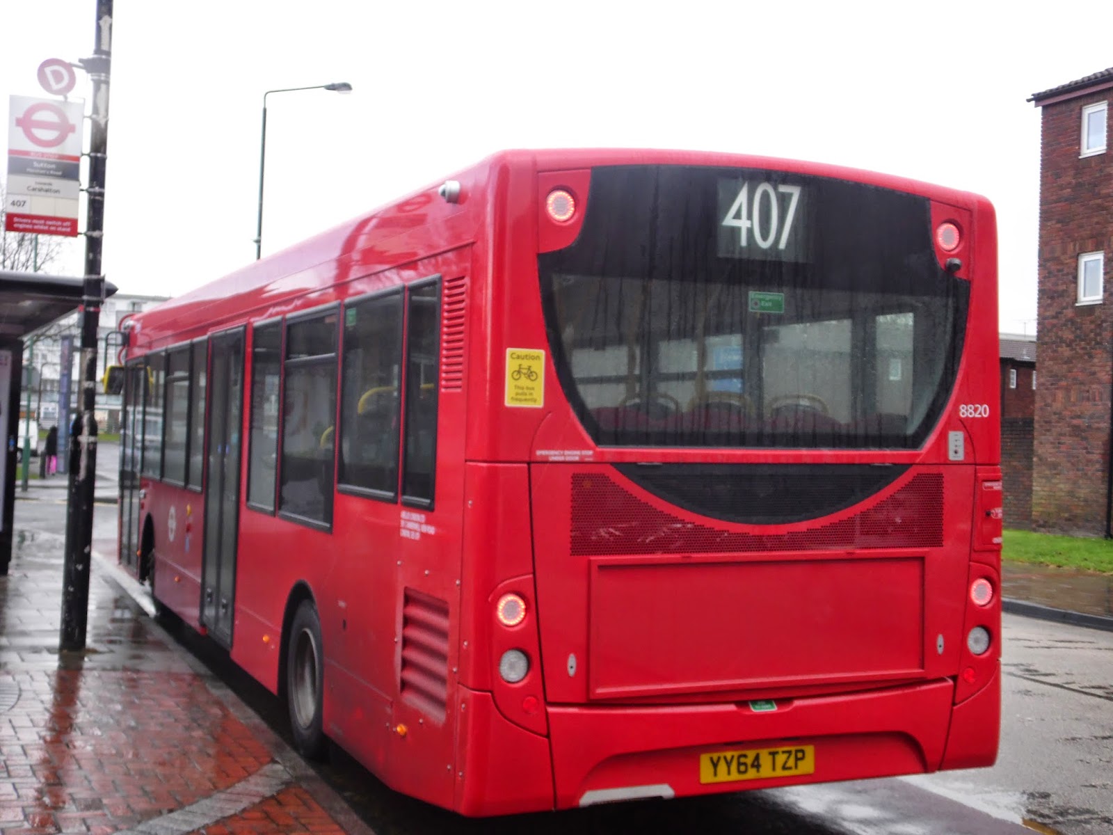 Tom London & Surrey Bus Blog: Route 407 Observations