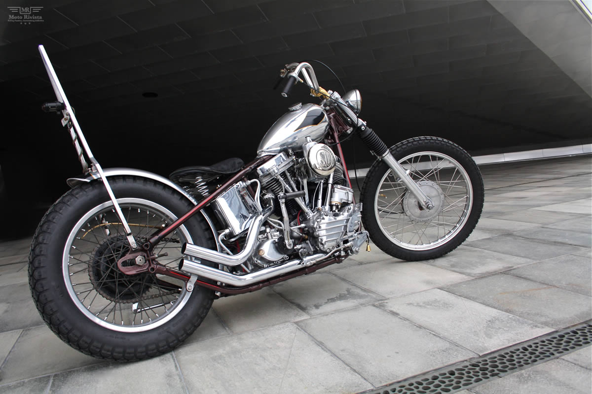 HardSun Motorcycles: Harley Panhead par James Roper-Caldbeck
