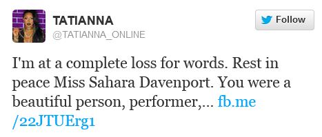 Sahara Davenport Dead At Age 27 - Joe.My.God.