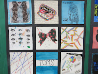 Shana's Art Room : Nine Square Project Take Two