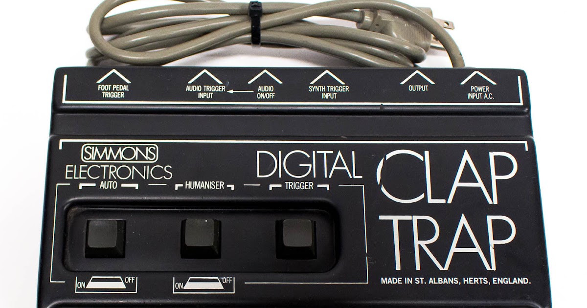 MATRIXSYNTH: Simmons Digital Clap Trap Drum Percussion Synthesizer