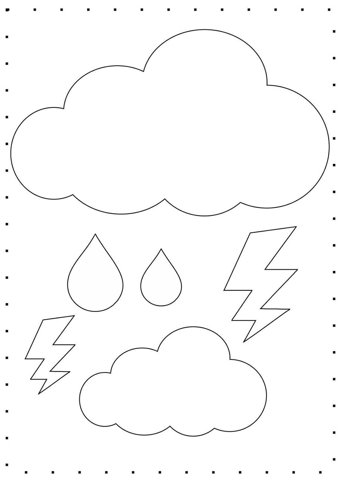 Nuvens em Feltro - Como Fazer