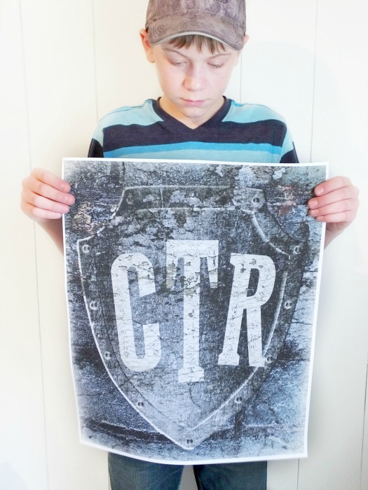 Beautifully Tarnished: CTR {Choose The Right} Poster