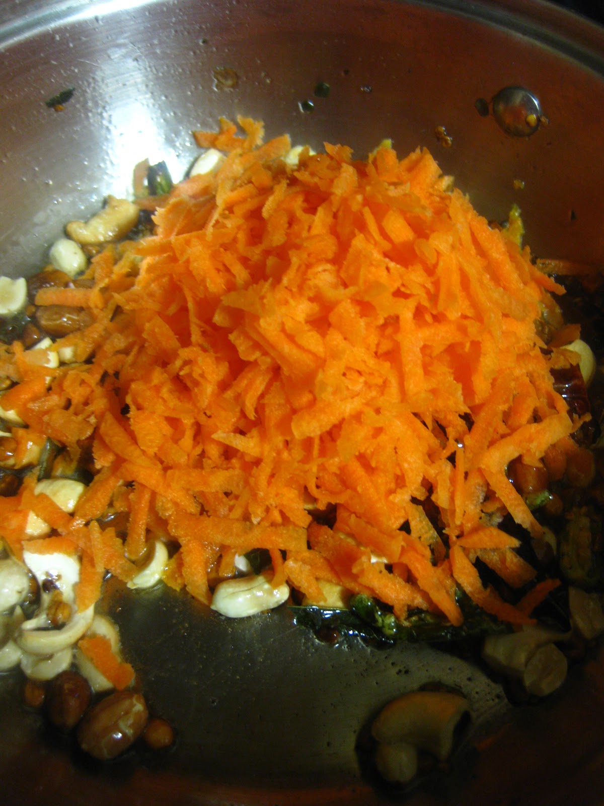 Carrot Lemon Rice-Easy Lunch box Recipe ~ Nalini'sKitchen