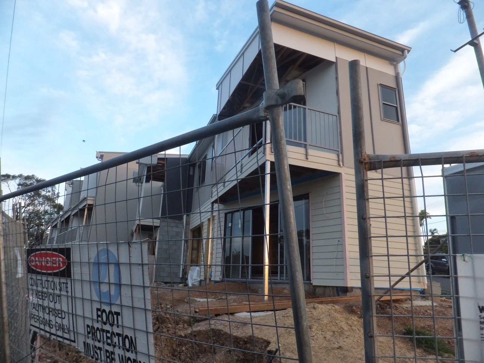 The Next Stage: The building work next door...