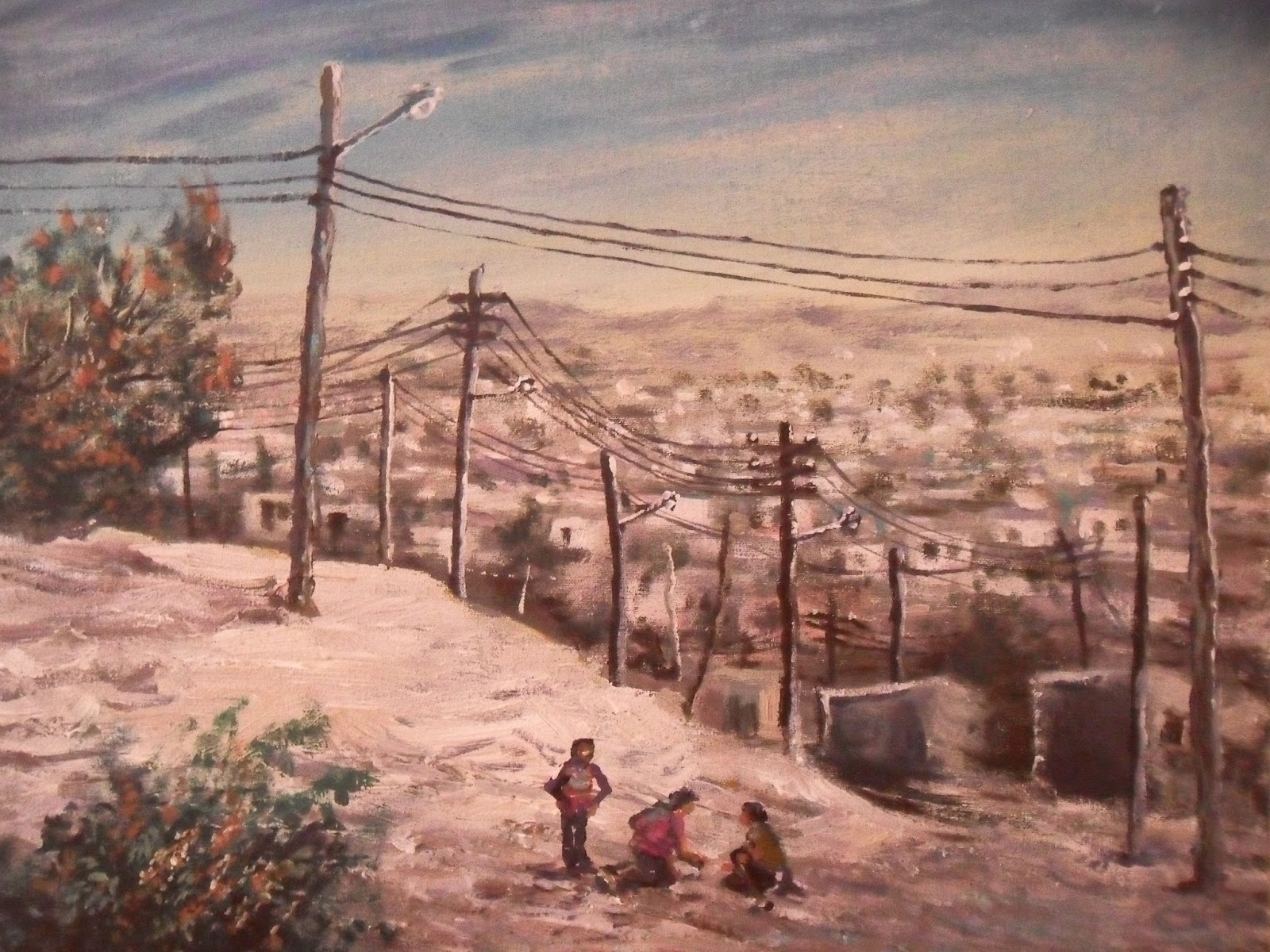 Pinturas de barrio de Cesar Barrientos: Minipaisajes "Barrientitos ...