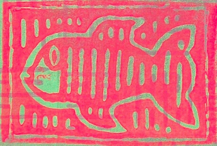 Julie B Booth: Craft Foam Print Block: Embossing Craft Foam with a Pen