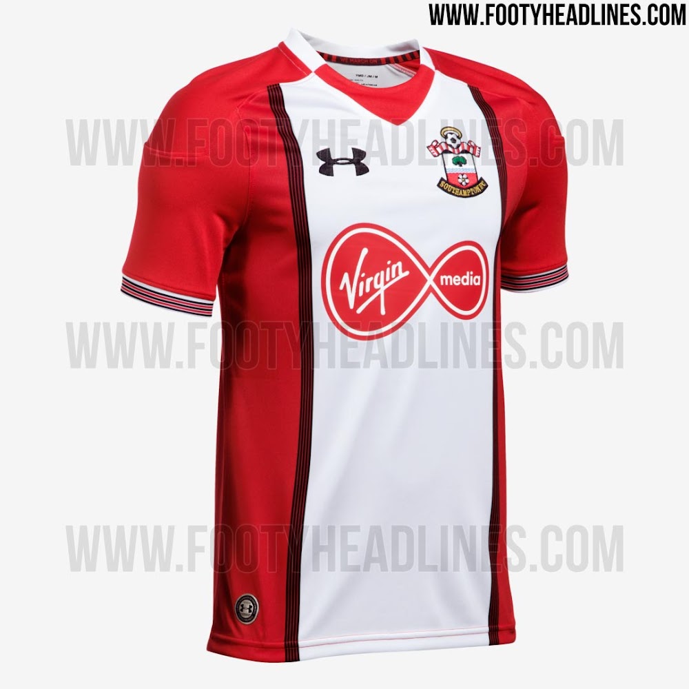 Southampton 17-18 Home Kit Released - Footy Headlines