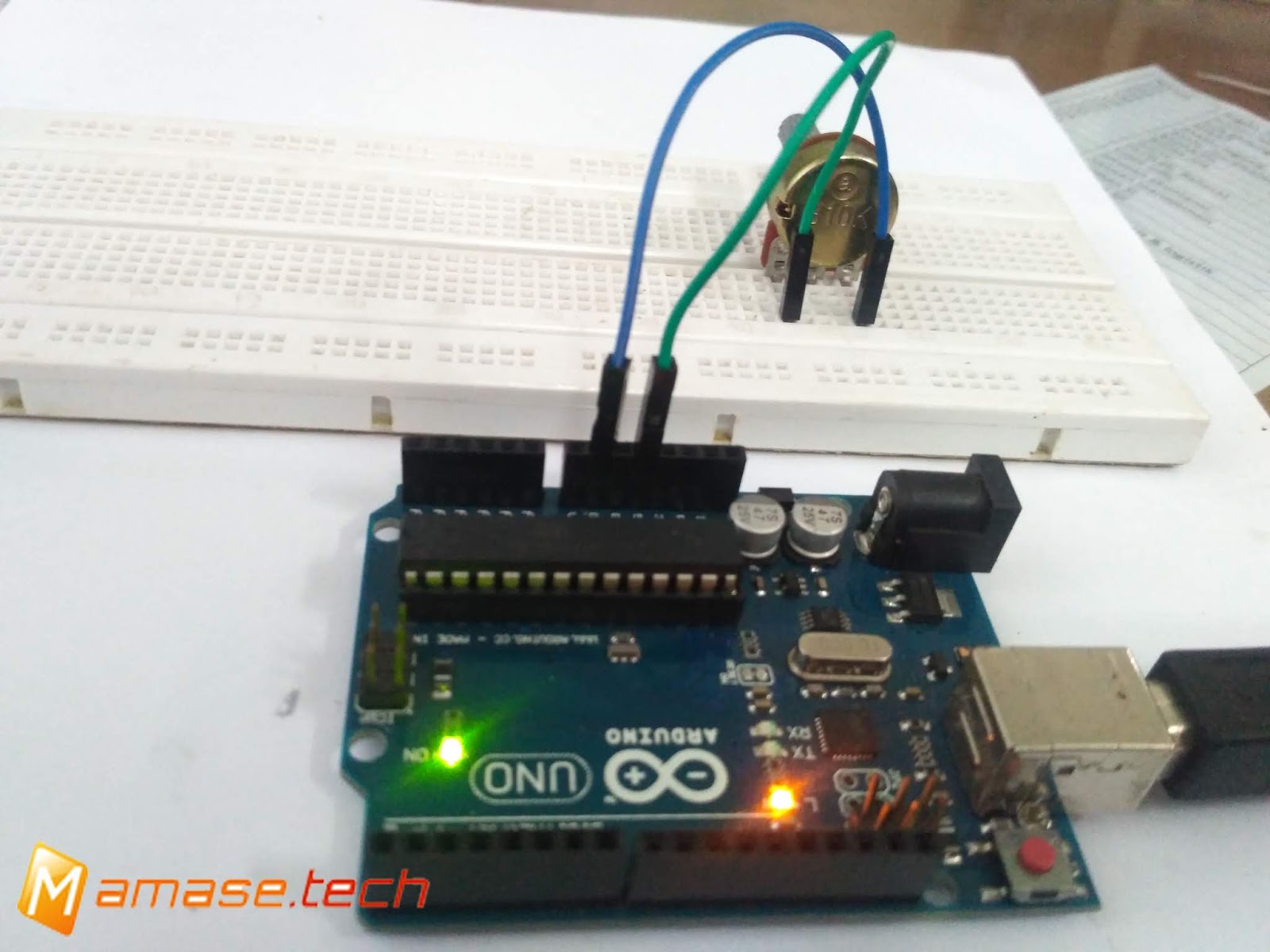 Arduino Sensor Potensio Meter