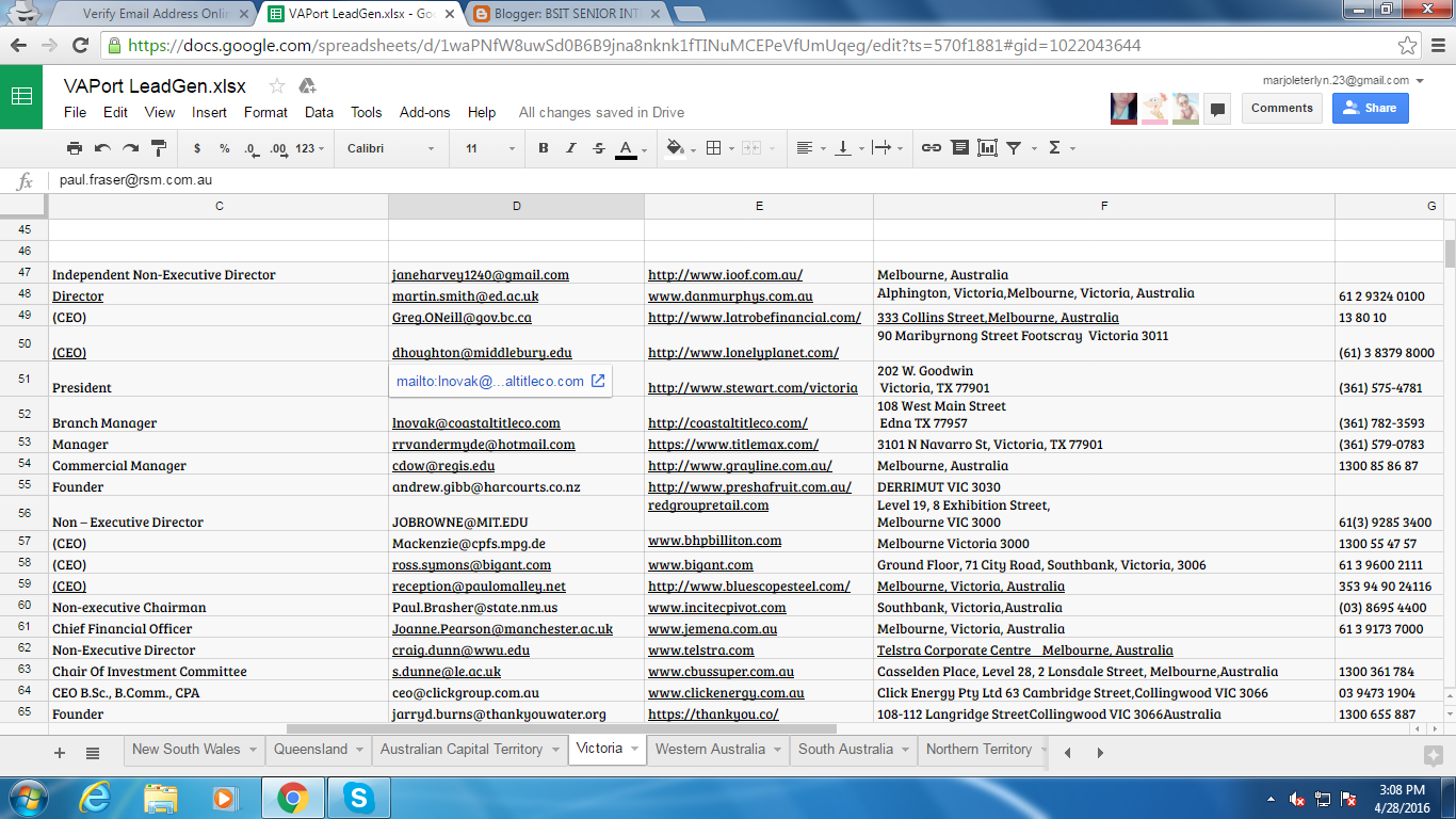 BSIT SENIOR INTERNSHIP