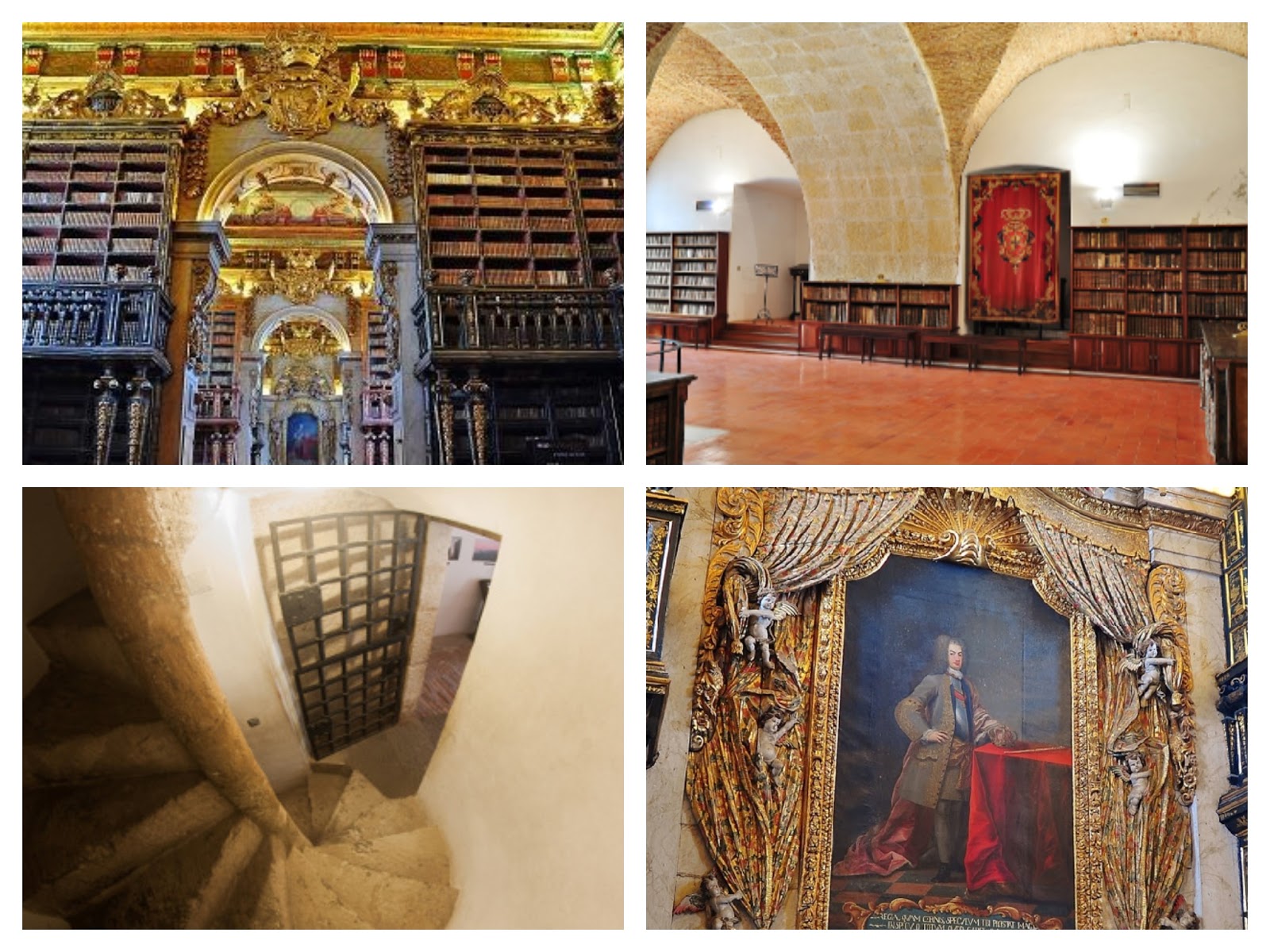 História em Imagens: A Visitar: Biblioteca Joanina