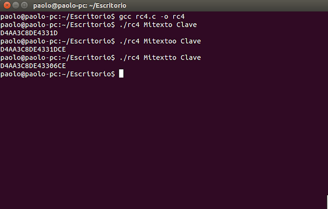 PaoloProgrammer: Cifrado RC4