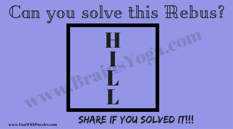 Hidden Meaning Picture Puzzle with Answer