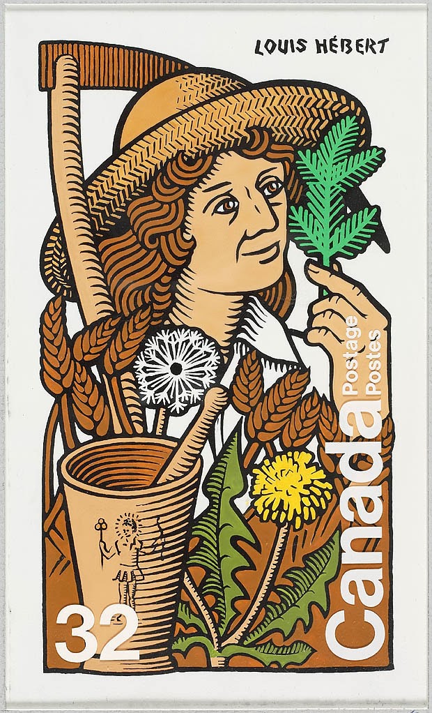 Postal History Corner: 1985 Louis Hébert : The Father of Canadian Pharmacy