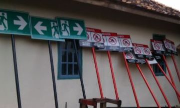 Jasa pembuatan Safety Sign atau rambu keselamatan