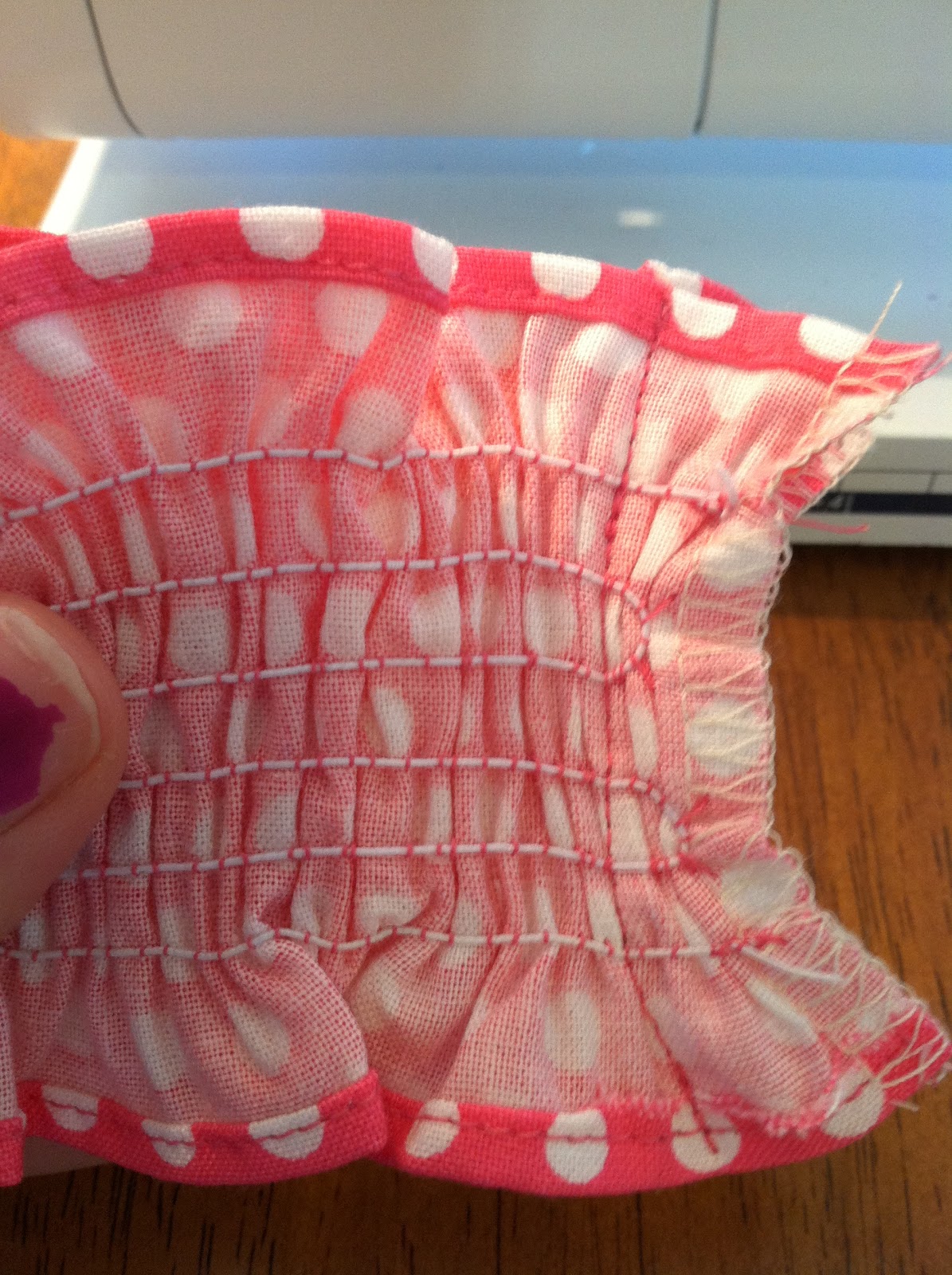 Fancy Meeting Ewe: How to make shirred/smocked cuff bracelets, Tutorial