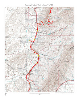 My adventures: Pinhoti trail, maps.