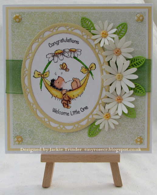 Tinyrose's Craft Room: New Baby Card