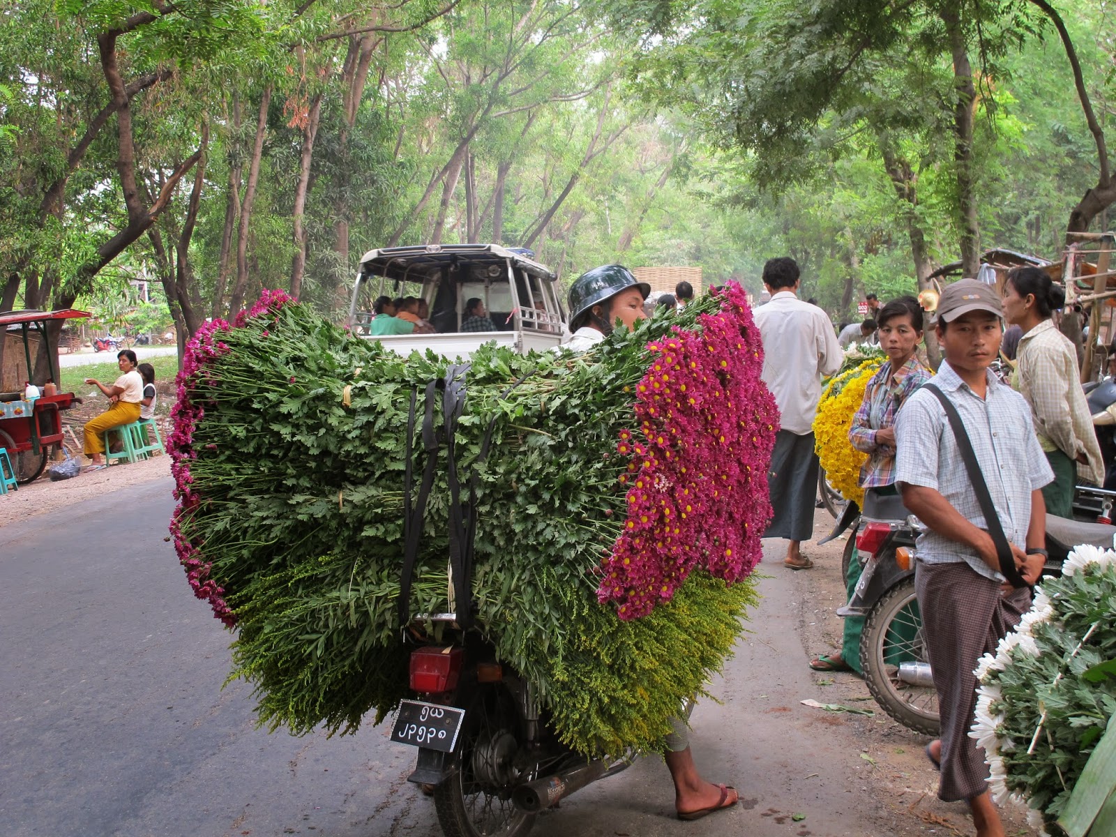 TRAVELS (and more) WITH CECILIA BRAINARD: Garden: The Flower Market of ...