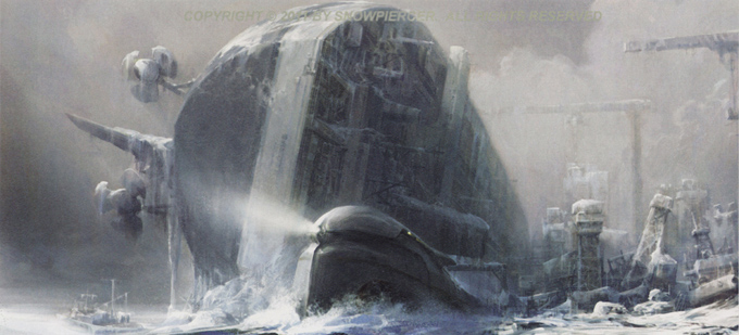 CELLULOID AND CIGARETTE BURNS: Concept Art From SNOWPIERCER Starring ...