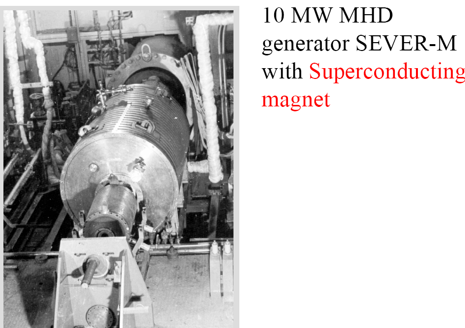 Russian and other work on MHD nuclear space power and higher efficiency ...