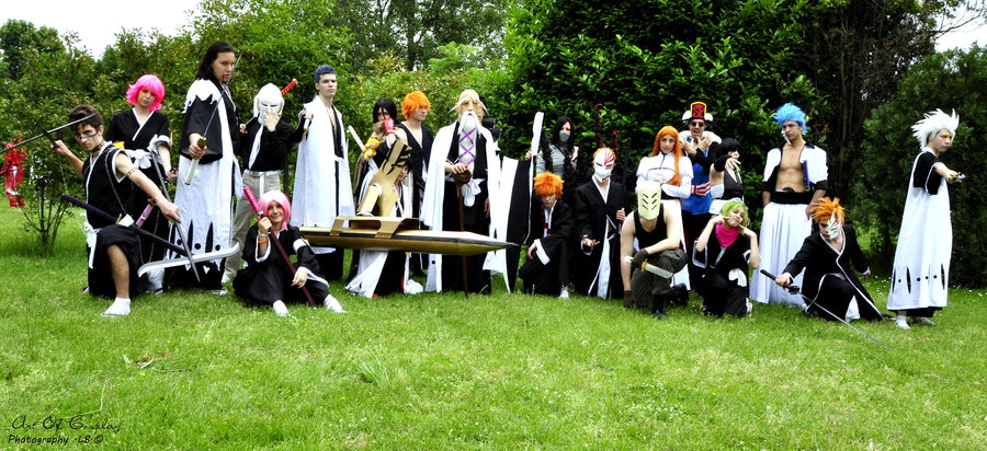 Bleach Cosplay Costumes: Interesting Bleach Group Cosplay