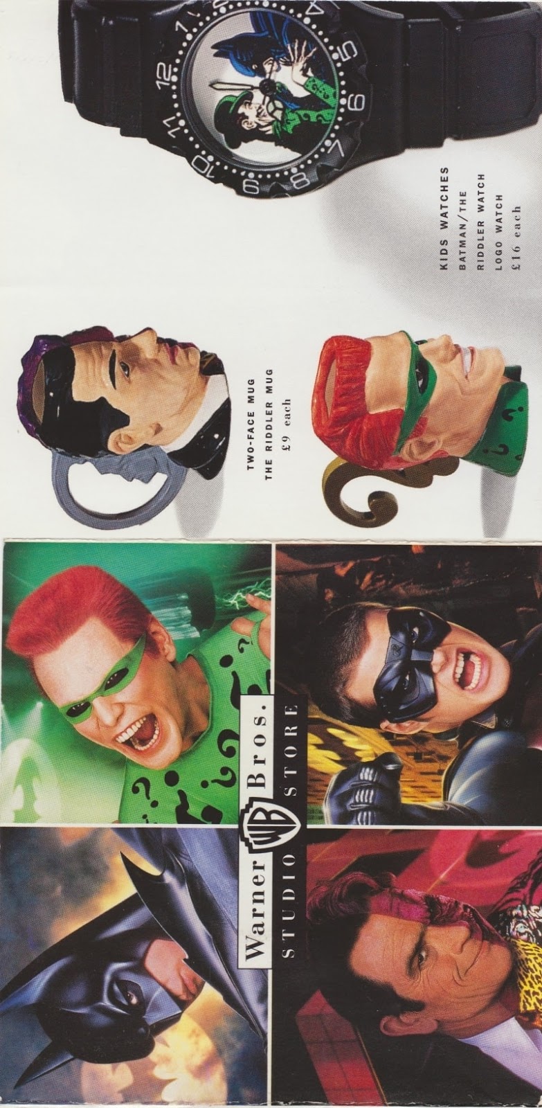 1995 Batman.com : Miscellaneous content: Batman Forever Warner Bros ...