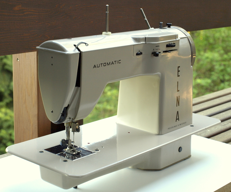 Tight Acres: Elna 3 Automatic Flat Bed Zig-Zag w/ Cam Assembly