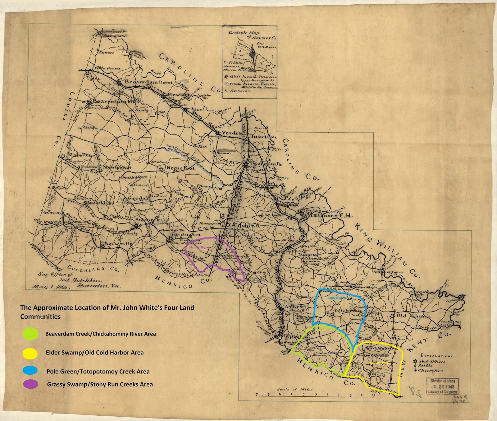 What Happened to Mr. John White's Lands?