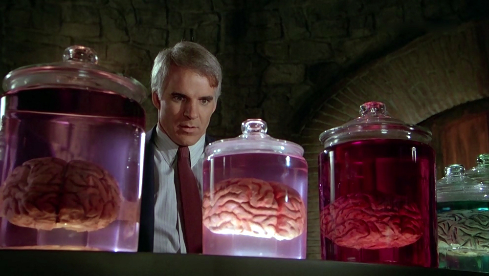 13: THE MAN WITH TWO BRAINS - Steve Martin - "Screw Top, Zip Lock Brain ...