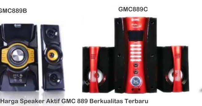 Harga GMC Speaker AktifTerbaik 2020 dengan Fitur Bluetooth Januari 2021 ...
