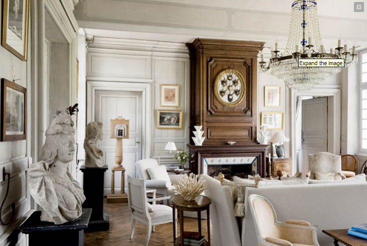 BOXWOOD TERRACE: A Designer's French Chateau