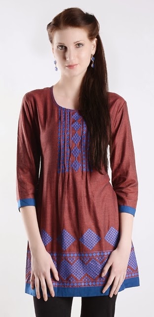 Designer Women Tops Collection 2014 | Embroidered Tops Fashion 2014 ...