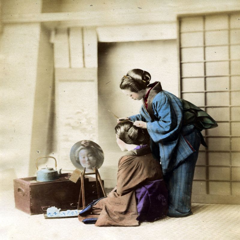 42 Amazing Colorized Pictures That Show Everyday Life of Japan in the ...