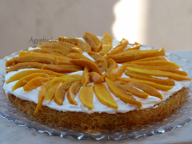 Mango-Gunafa (Mango-Kunafa) | Ägyptische Rezepte