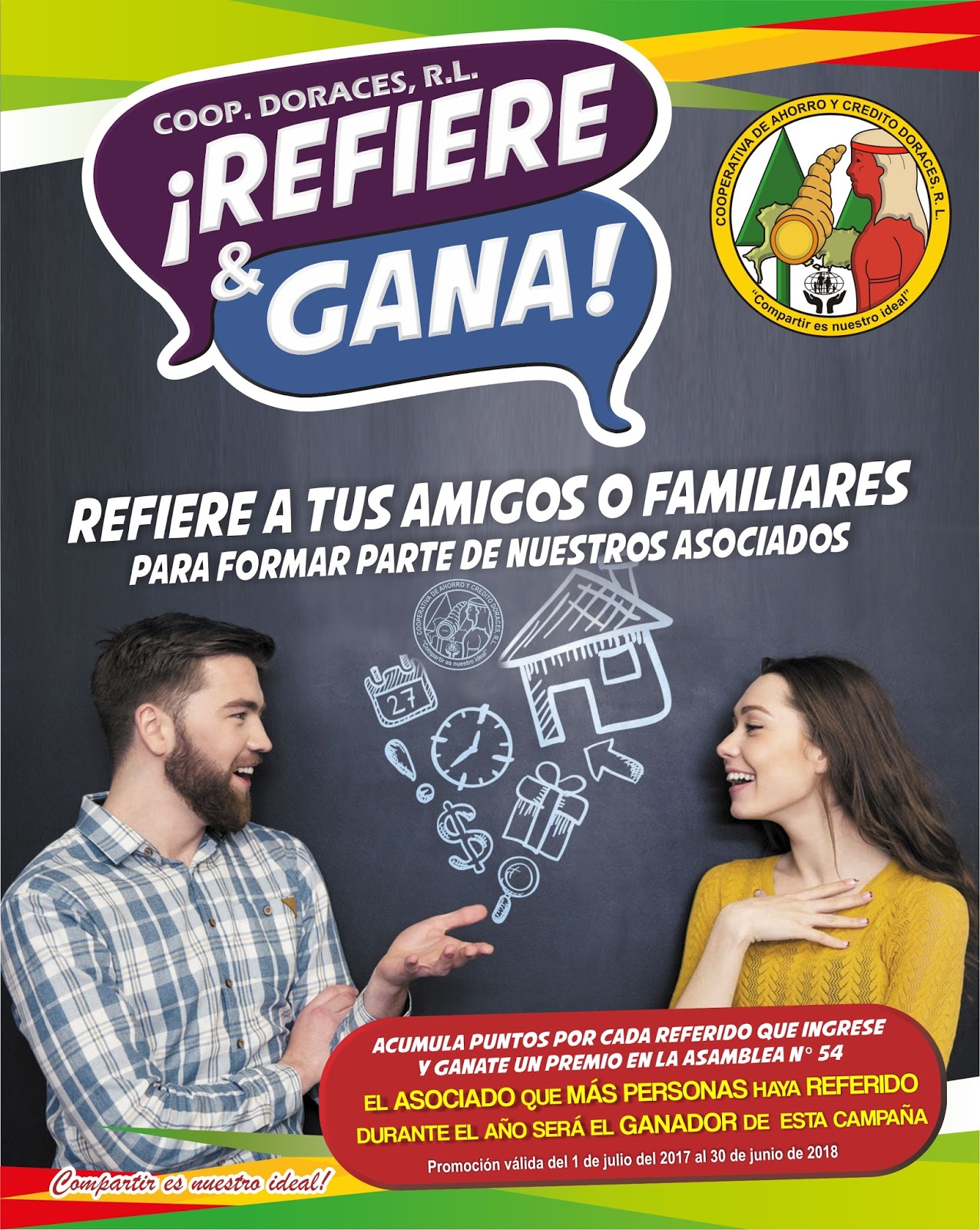 Refiere y acumula puntos