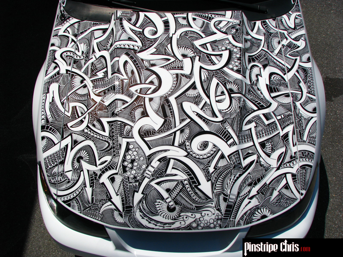 Pinstripe Chris: Sharpie Car Gallery