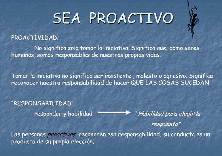 REACTIV@ o PROACTIV@?