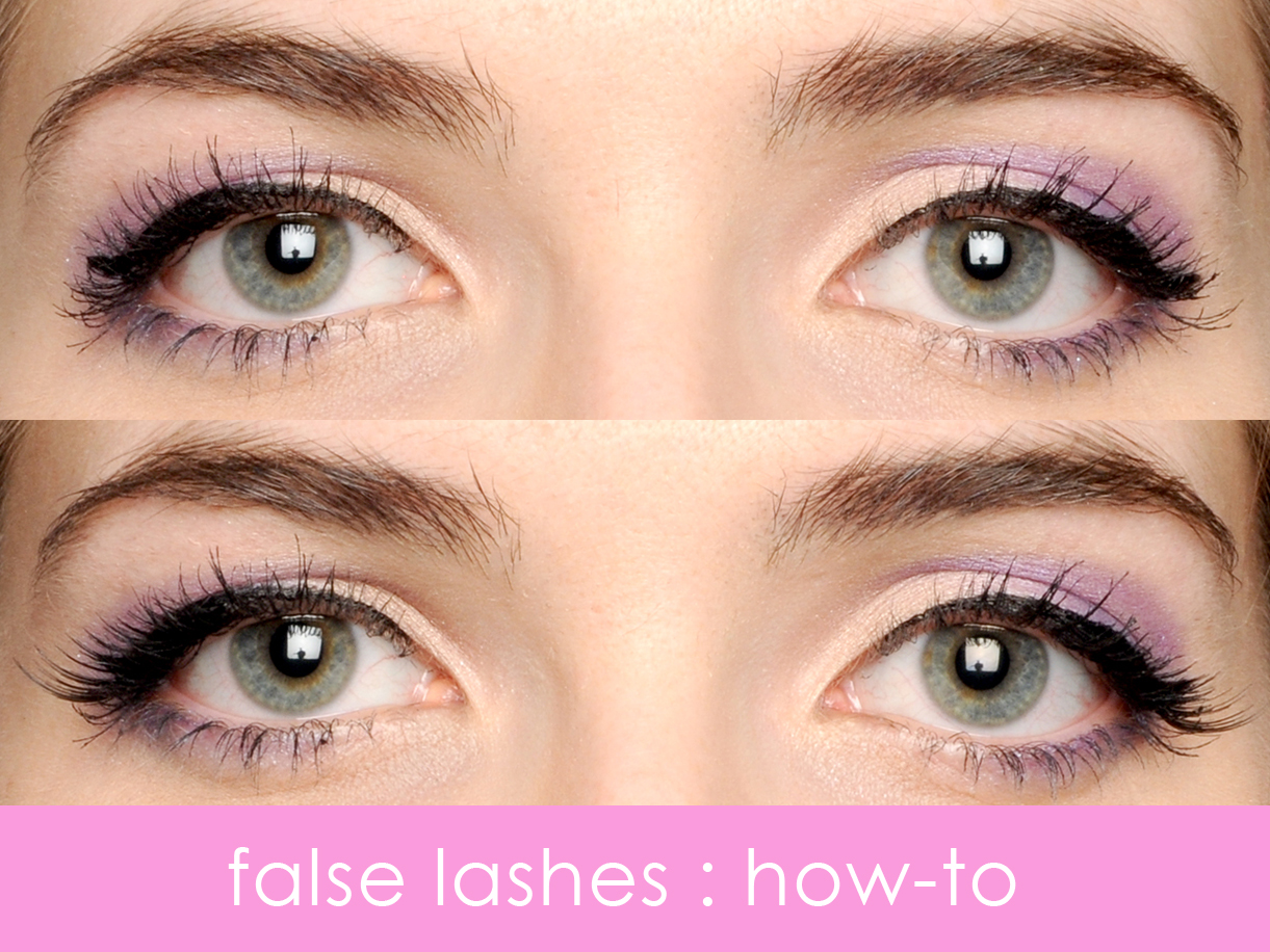 Bisous Darling: False Lashes : A quick how-to