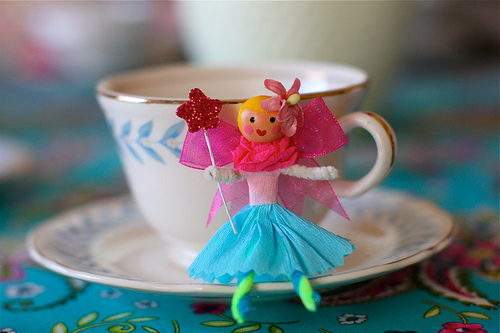 The Party Wall: A Fairy Tea Party