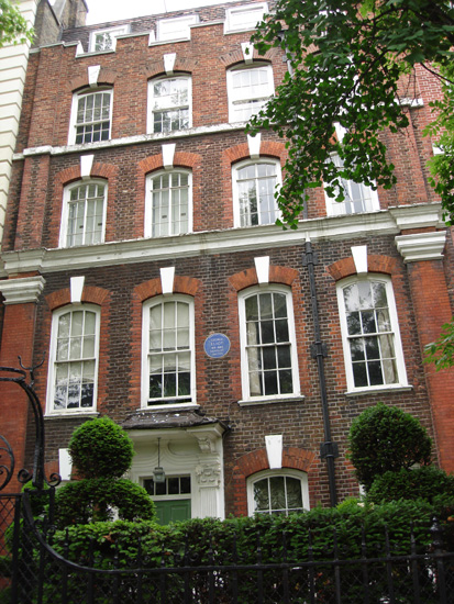 George Eliot's House Cheyne Walk - Britain All Over Travel Guide