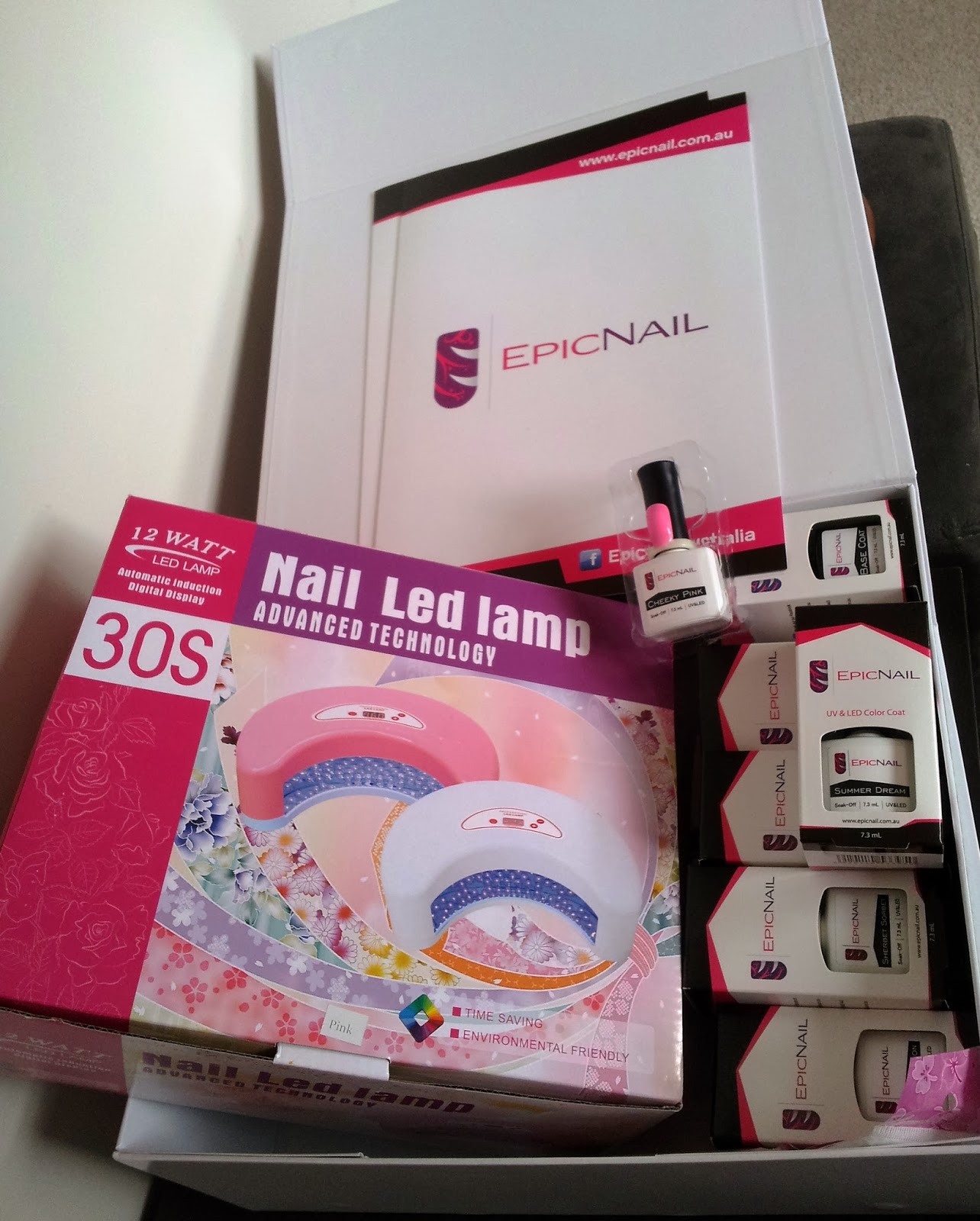 All Her Pretty Little Things: Epic Nail: Summertime Shellac Kit Review